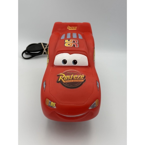 Toys | Disney Pixar Cars Lightning Mcqueen Lightup Night Lamp Red 95 ...